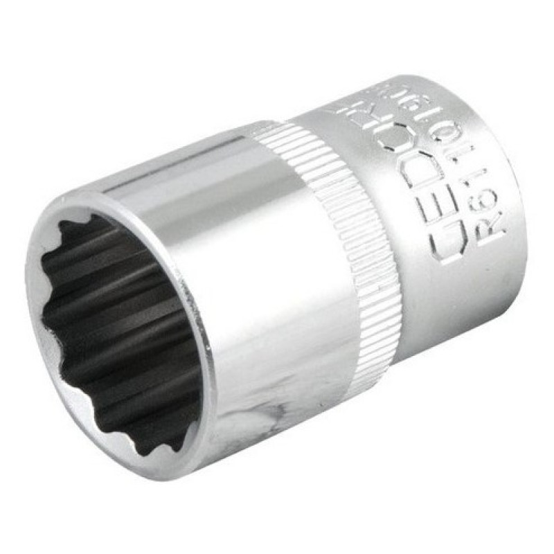 Soquete Estriado 1/2 17mm Gedore Red