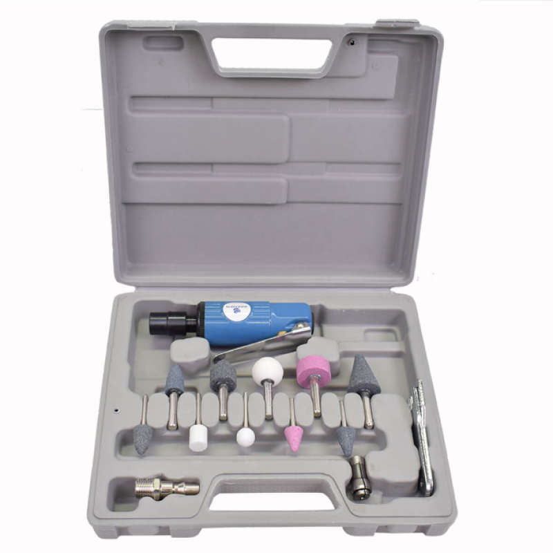 Mini Retífica Pneumática 1/4 com Acessórios Bremen