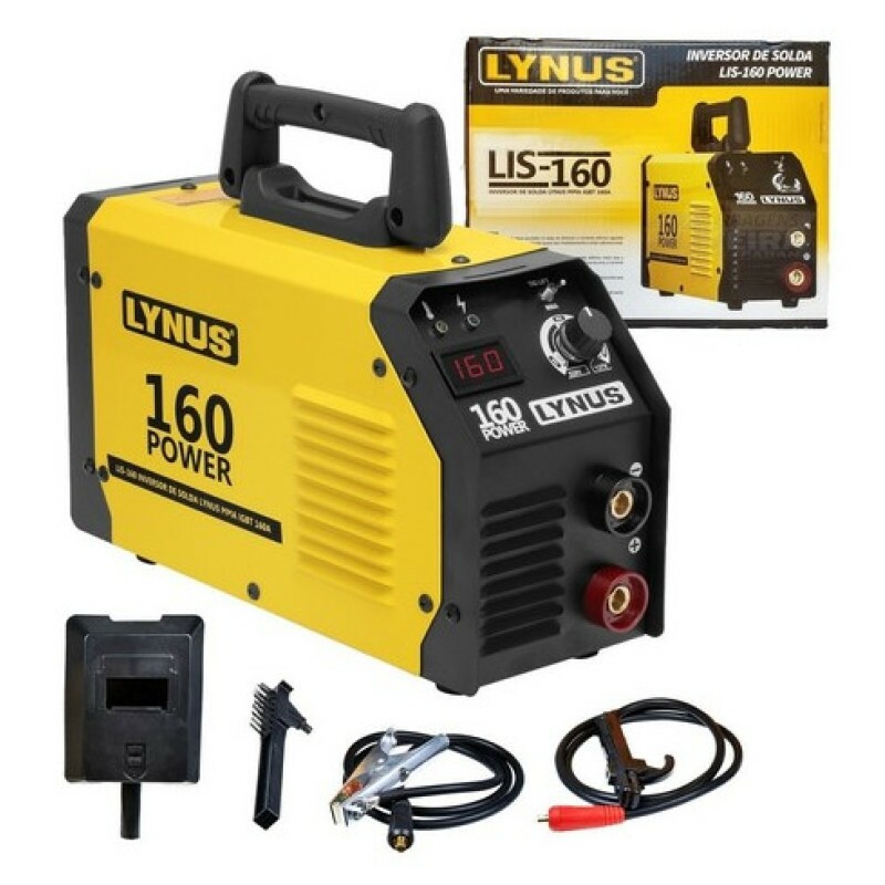Maquina de Solda Inversora MMA 160A Lynus