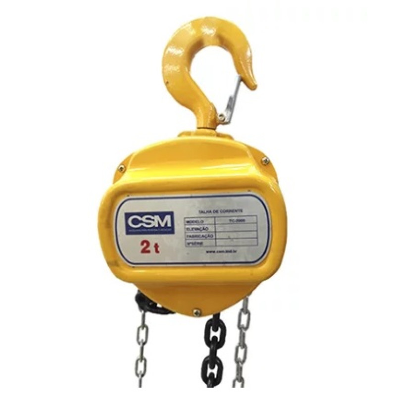 Talha Manual 2Ton x 3Mts Csm