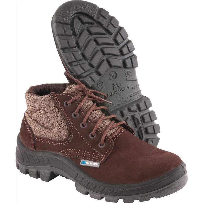 Bota Nobuck Café Couro Marluvas